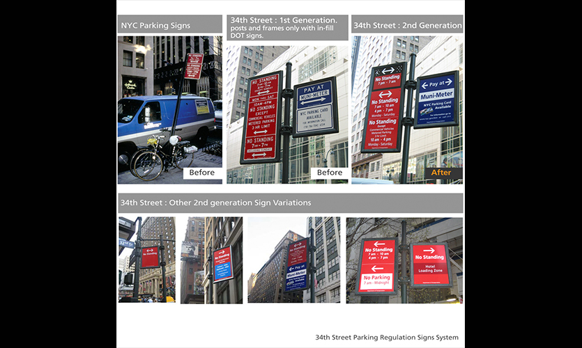 34th Street Parking Regulation Sign System - SEGD - Designers of ...
