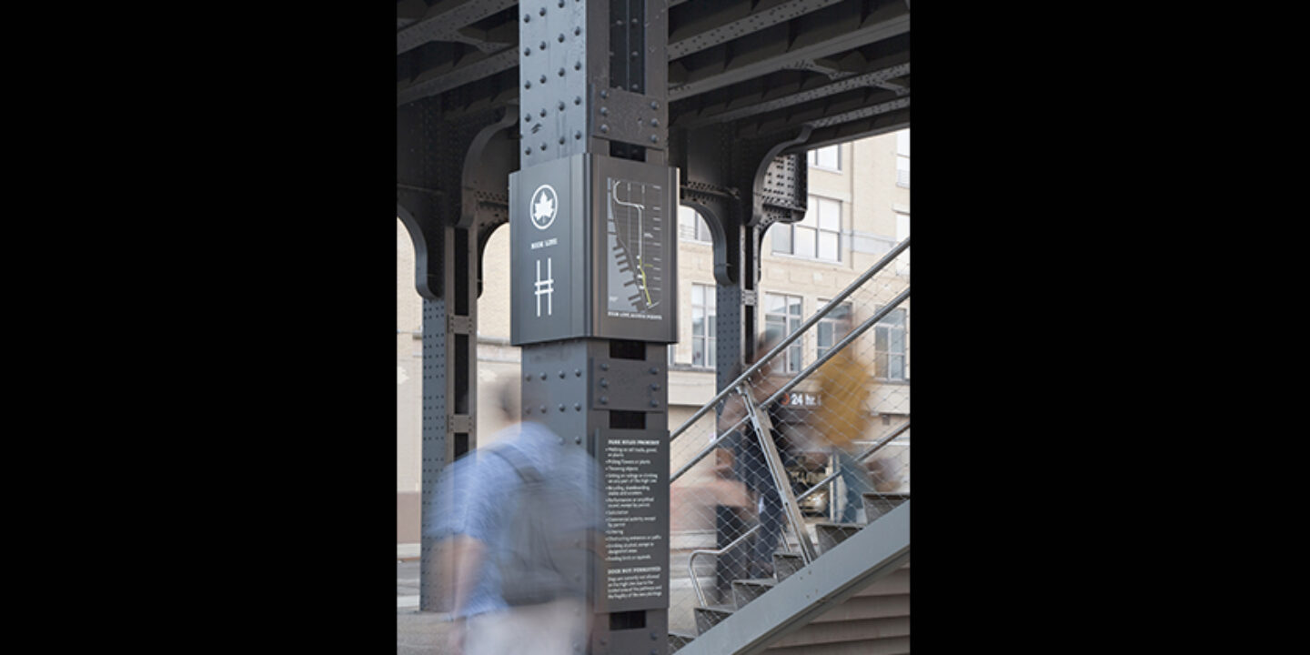 The High Line Signage - SEGD - Designers of Experiences