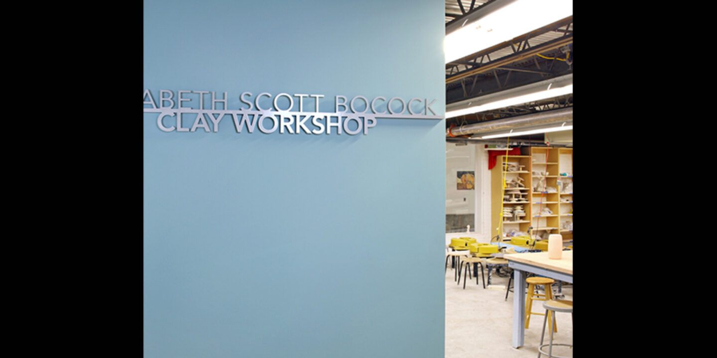 Visual Arts Center of Richmond Signage - SEGD - Designers of Experiences