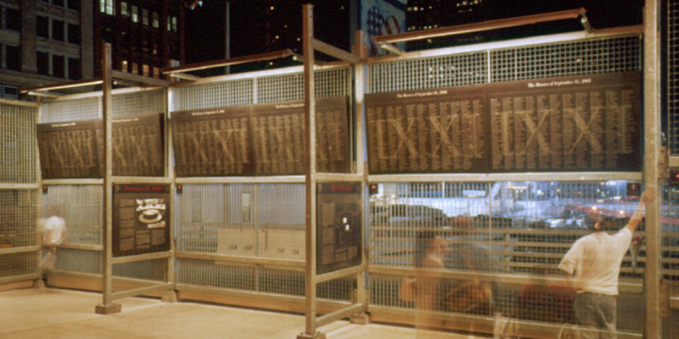 Ground Zero Viewing Wall - SEGD - Designers of Experiences