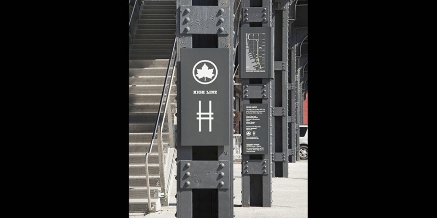 The High Line Signage - SEGD - Designers of Experiences