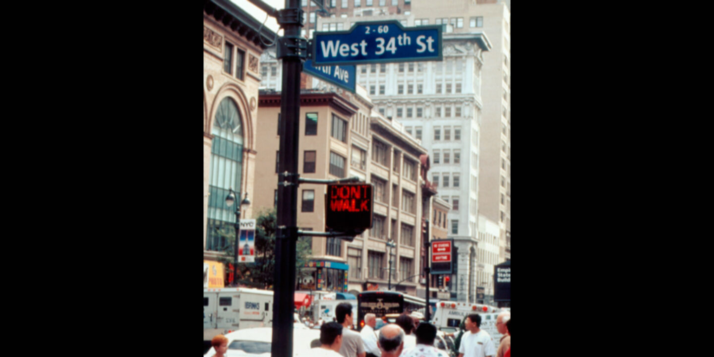Self-Illuminated Street Sign - SEGD - Designers of Experiences