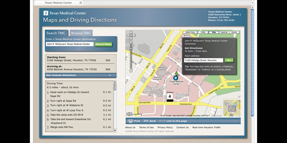 Texas Medical Center Wayfinding Master Plan - SEGD - Designers of ...
