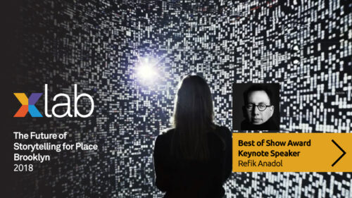Xlab 2018 Keynote Refik Anadol on Archive Dreaming - SEGD - Designers of Experiences