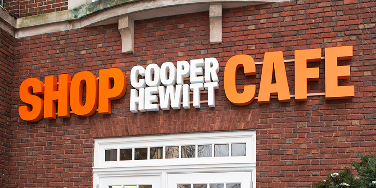 Cooper Hewitt, Smithsonian Design Museum Signage - SEGD - Designers of ...