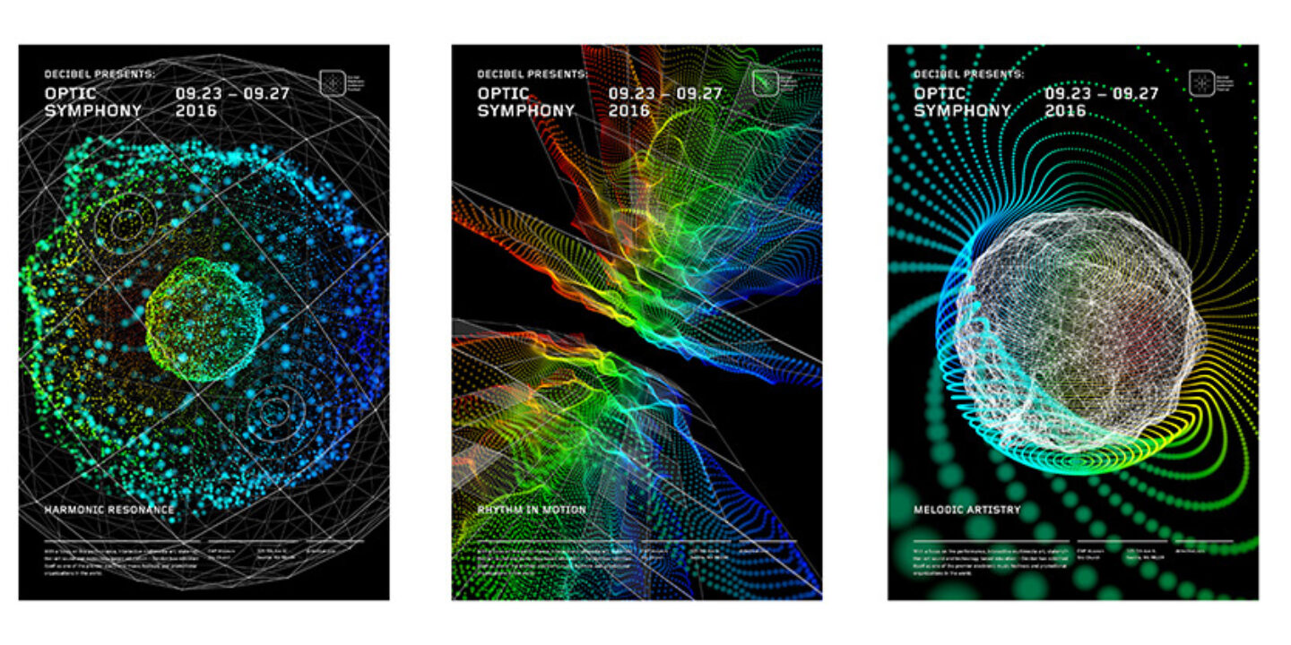 Decibel Electronic Audio+Art Festival featuring Optic Symphony - SEGD ...