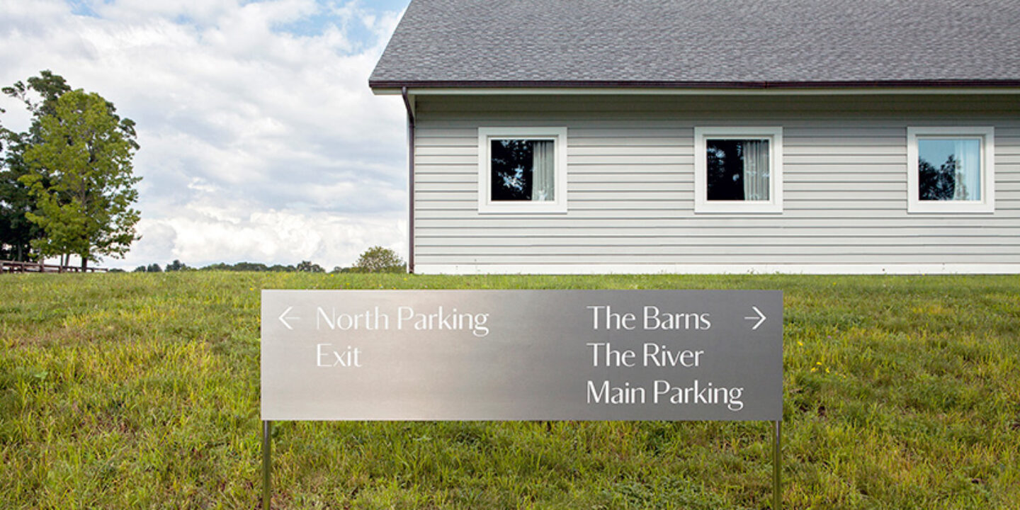Grace Farms Signage and Wayfinding - SEGD - Designers of Experiences