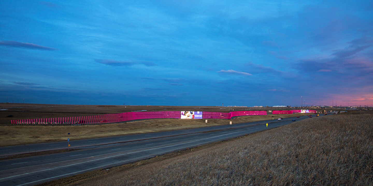 Denver International Airport Welcome Sign - SEGD - Designers of Experiences