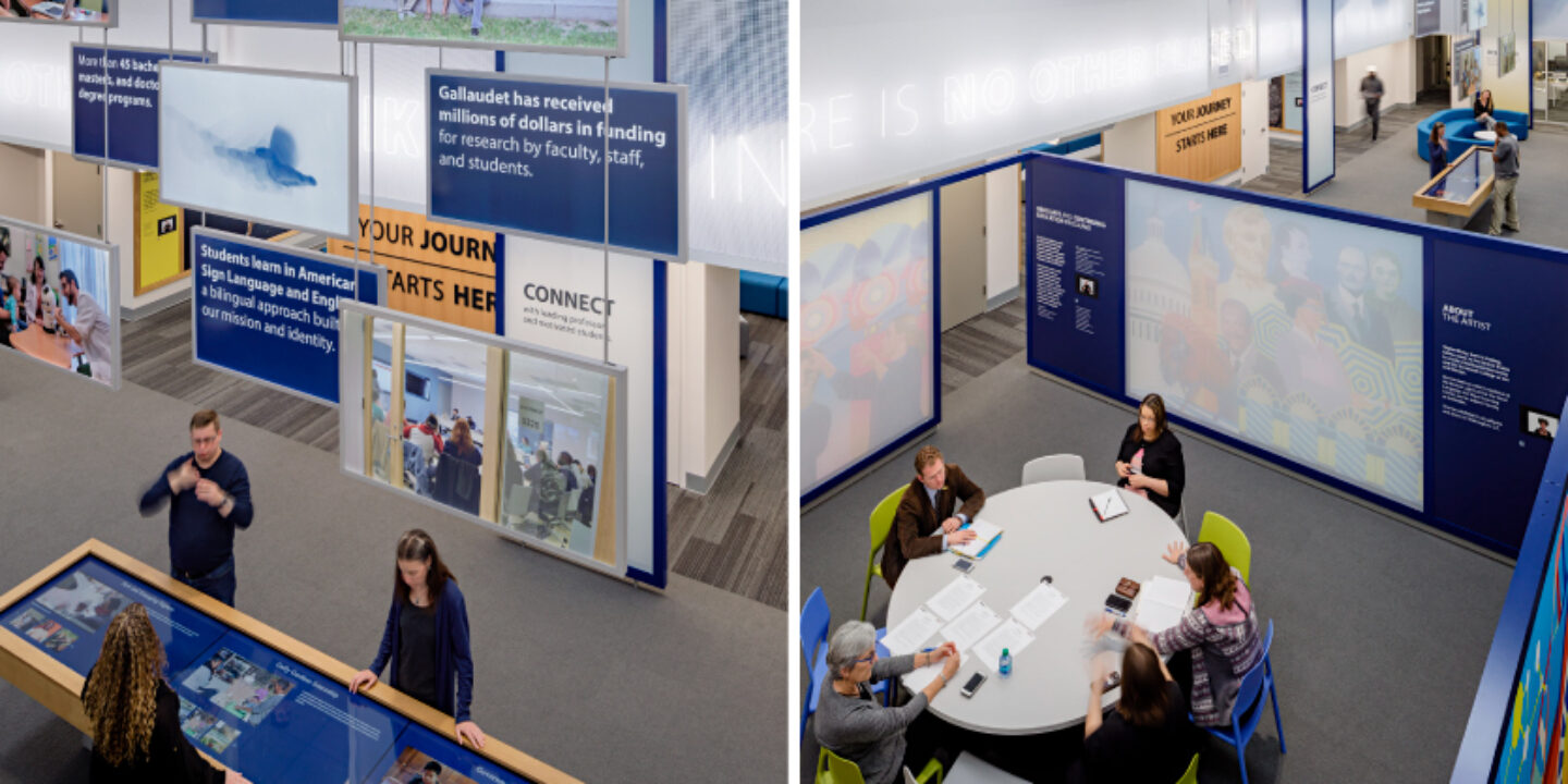 DeafSpace Exhibit Design at Gallaudet University’s Maguire Center ...