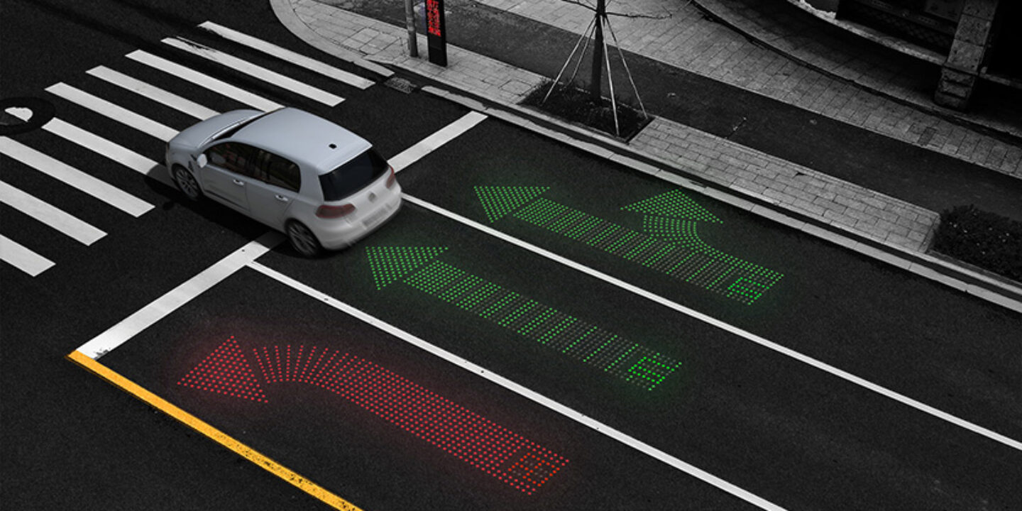 Keep Visible—LED Traffic Guide Line - SEGD - Designers of Experiences