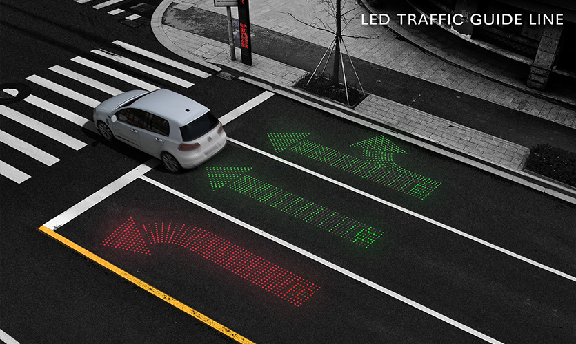 Keep Visible—LED Traffic Guide Line - SEGD - Designers of Experiences
