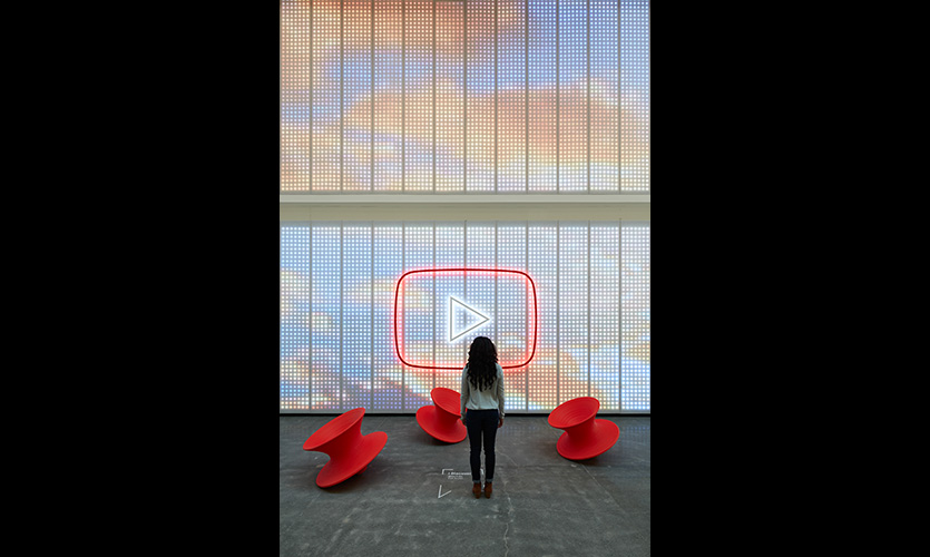 YouTube Lobby - SEGD - Designers of Experiences