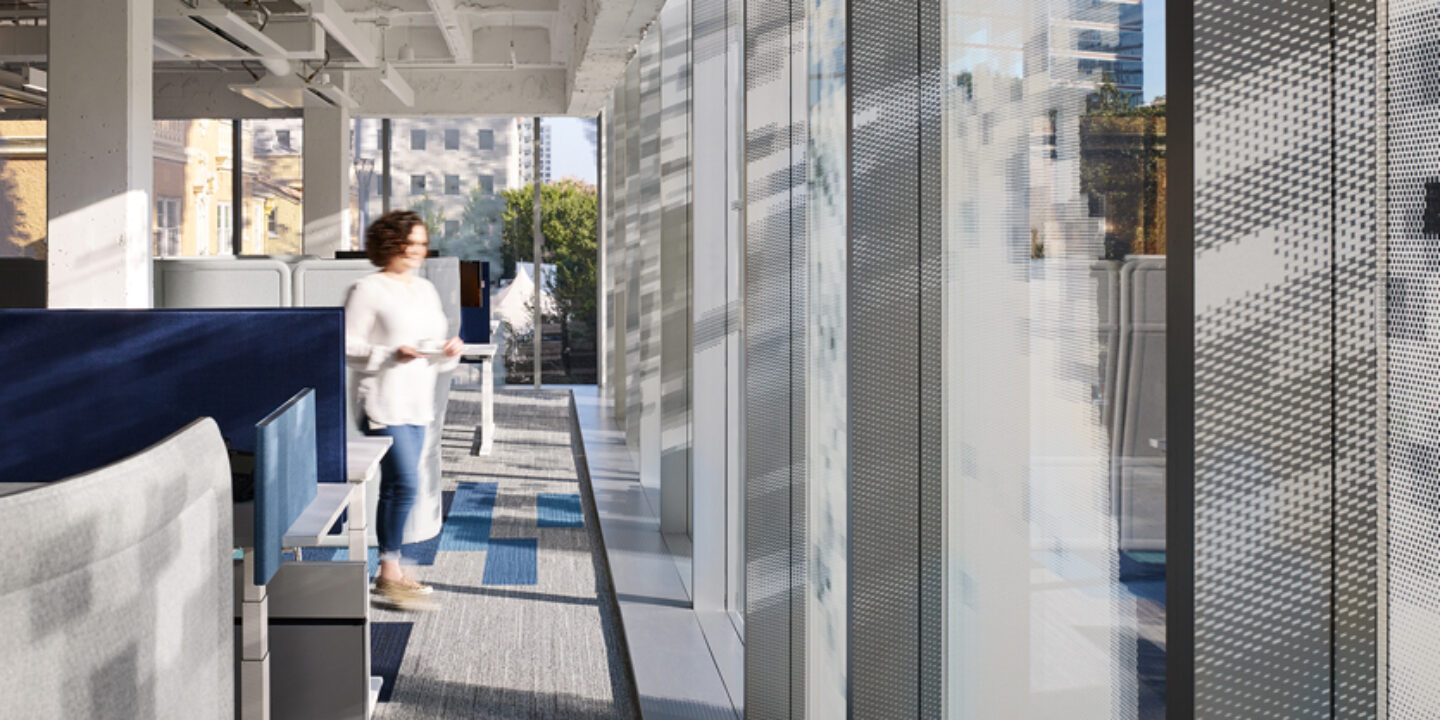 Interface Headquarters Façade - SEGD - Designers of Experiences
