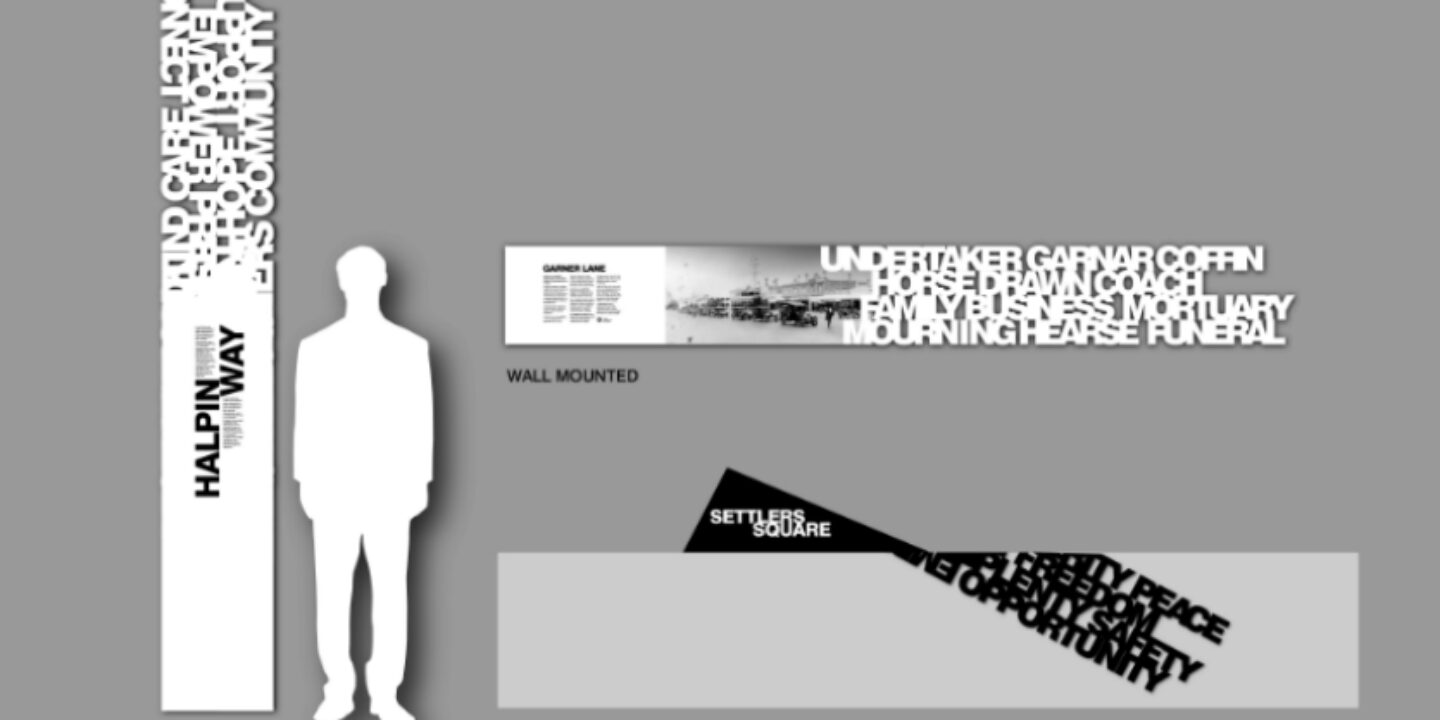 City of Dandenong Interpretive Structures - SEGD - Designers of Experiences