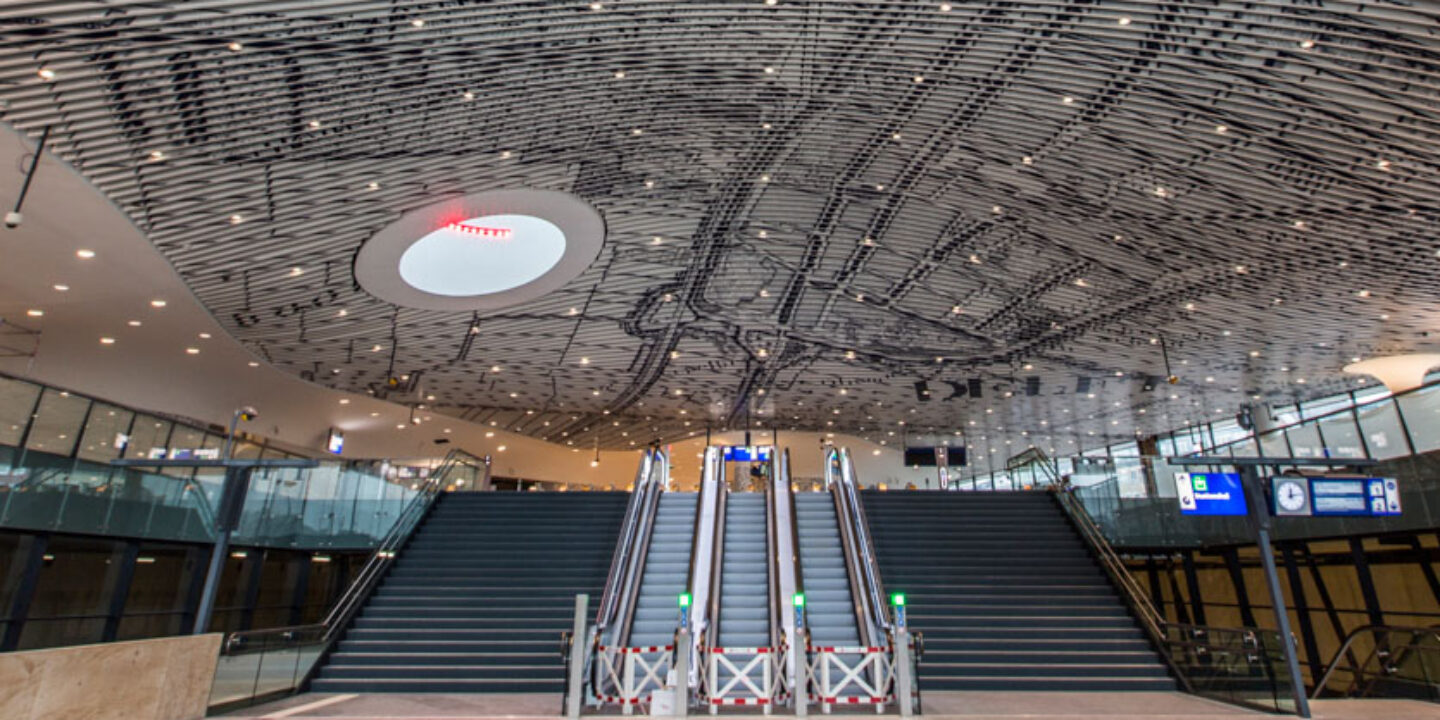 Delft Station Ceiling - SEGD - Designers of Experiences