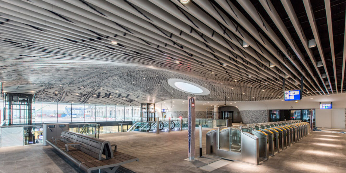 Delft Station Ceiling - SEGD - Designers of Experiences