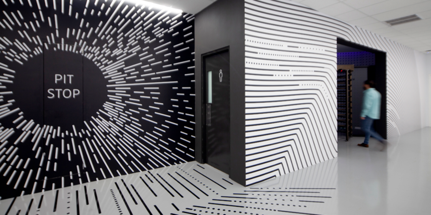 Intel Megalab Lobby - SEGD - Designers of Experiences