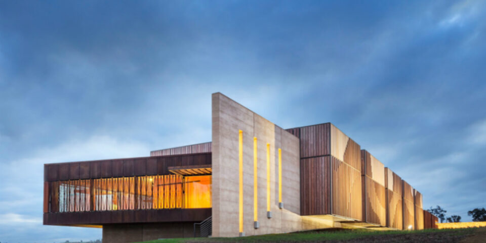 Garangula Gallery Facade - SEGD - Designers of Experiences