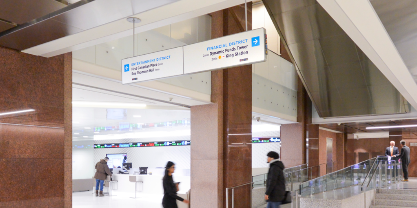 Reconnecting the PATH: Toronto PATH Wayfinding System - SEGD ...