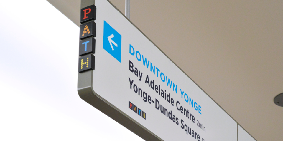 Reconnecting the PATH: Toronto PATH Wayfinding System - SEGD ...