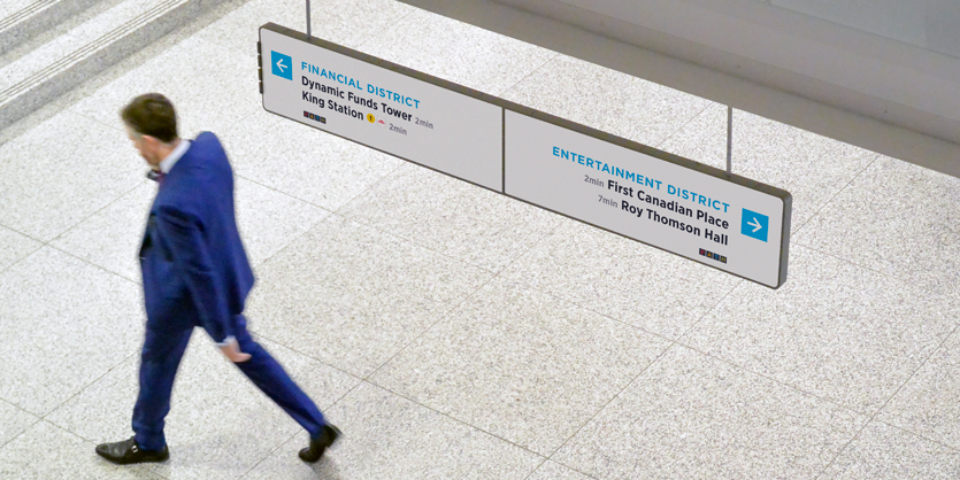 Reconnecting the PATH: Toronto PATH Wayfinding System - SEGD ...