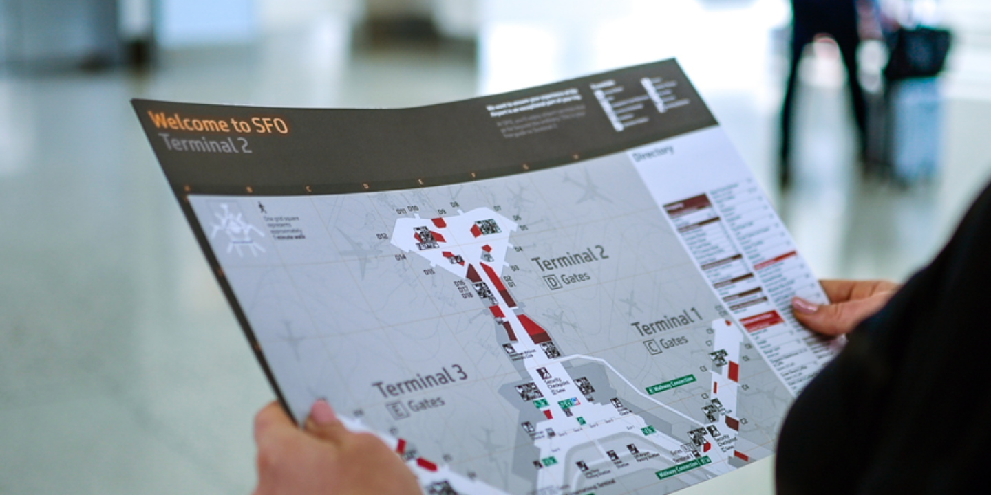 San Francisco International Airport (SFO) Wayfinding Program - SEGD ...