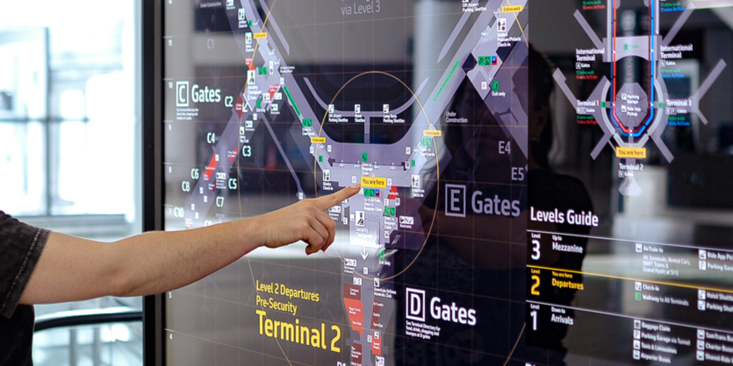 San Francisco International Airport (SFO) Wayfinding Program - SEGD ...