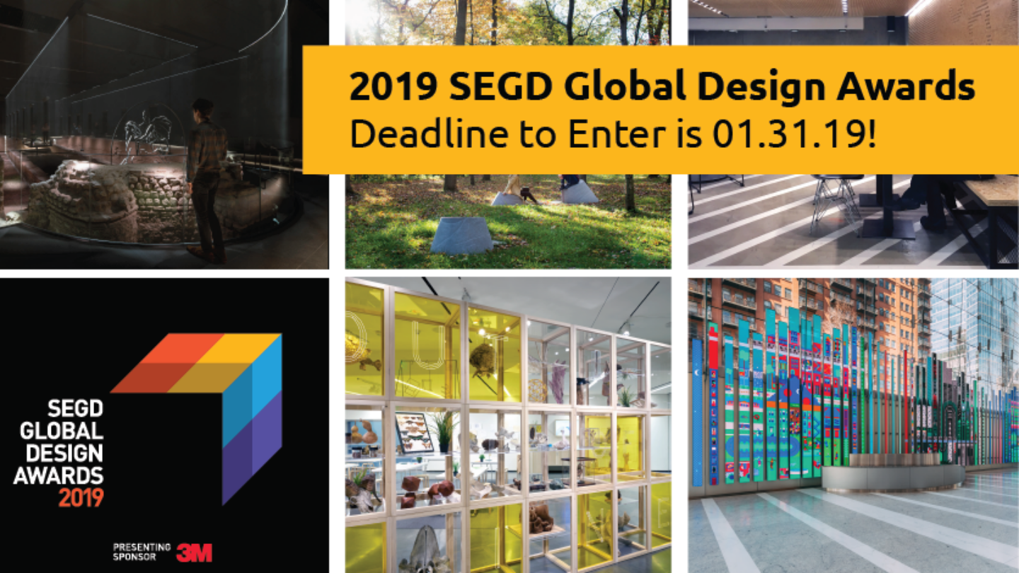 What You Need to Know About the 2019 SEGD Global Design Awards - SEGD - Designers of Experiences