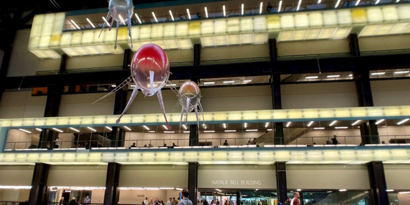 Floating Robots: Artificial Intelligence on Display at the Tate - SEGD ...