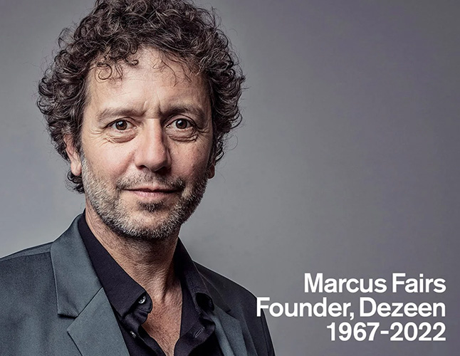 Dezeen founder Marcus Fairs dies aged 54 - SEGD - Designers of Experiences