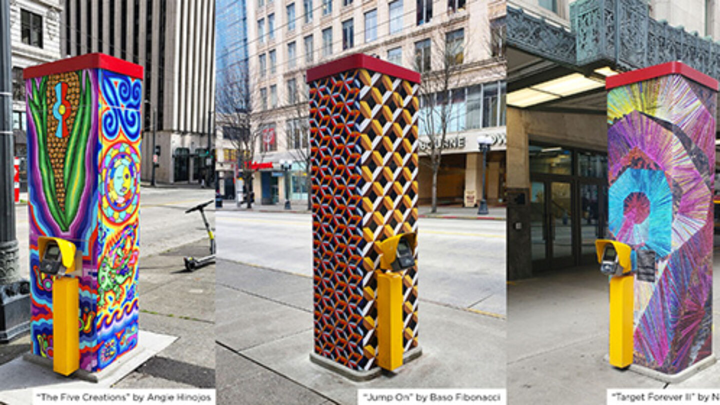 Bus Kiosks are transformed by SuperGraphics into canvases for local ...