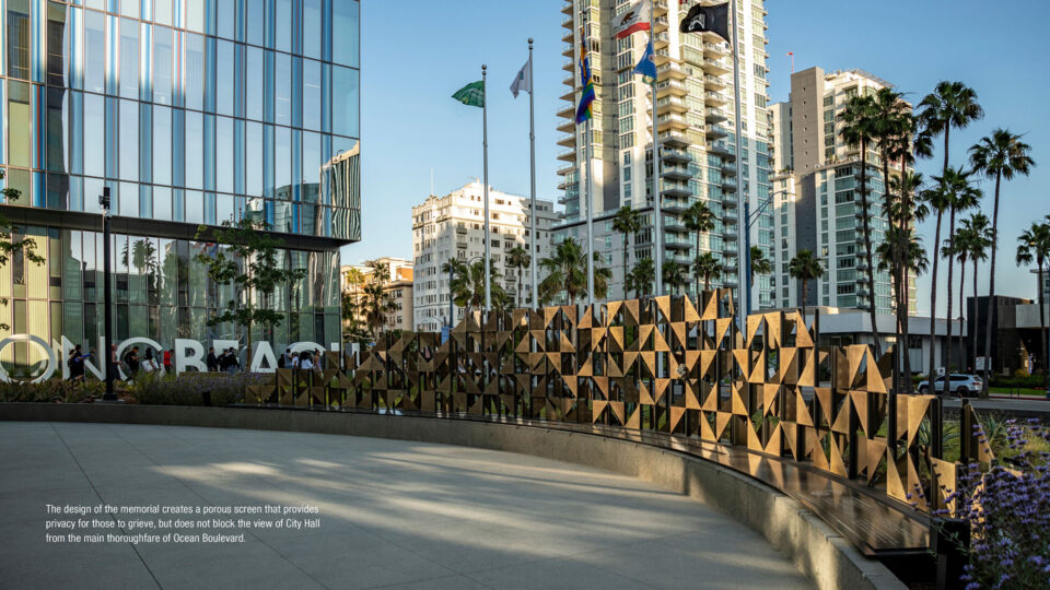 Long Beach Police and Fire Department Memorial - SEGD - Designers of ...