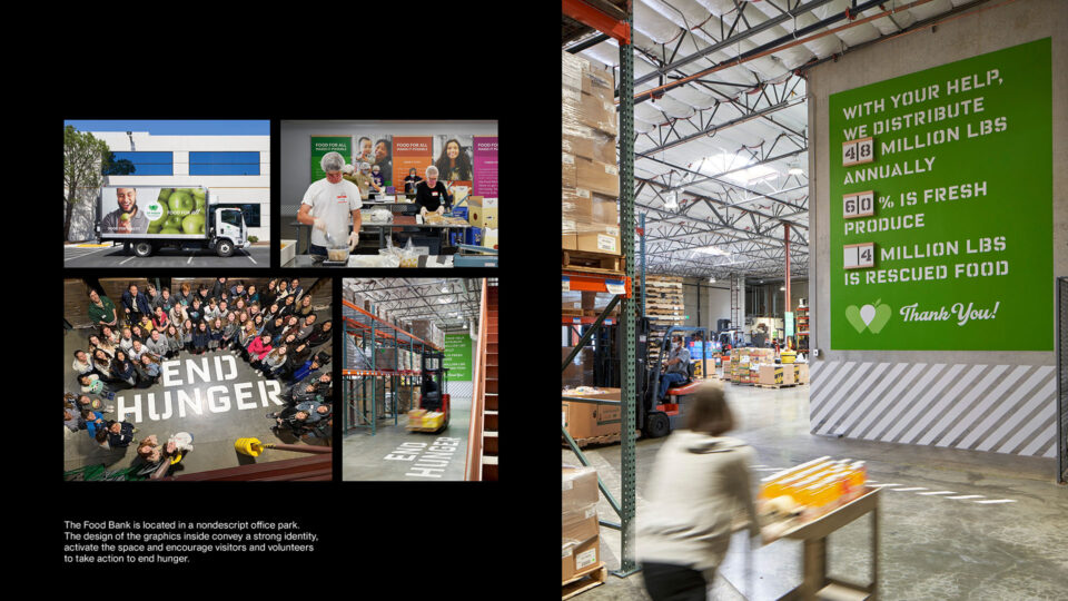 SF-Marin Food Bank, Marin Welcome Center - SEGD - Designers of Experiences