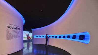 Social Lab at The Museum of Tolerance - SEGD - Designers of Experiences