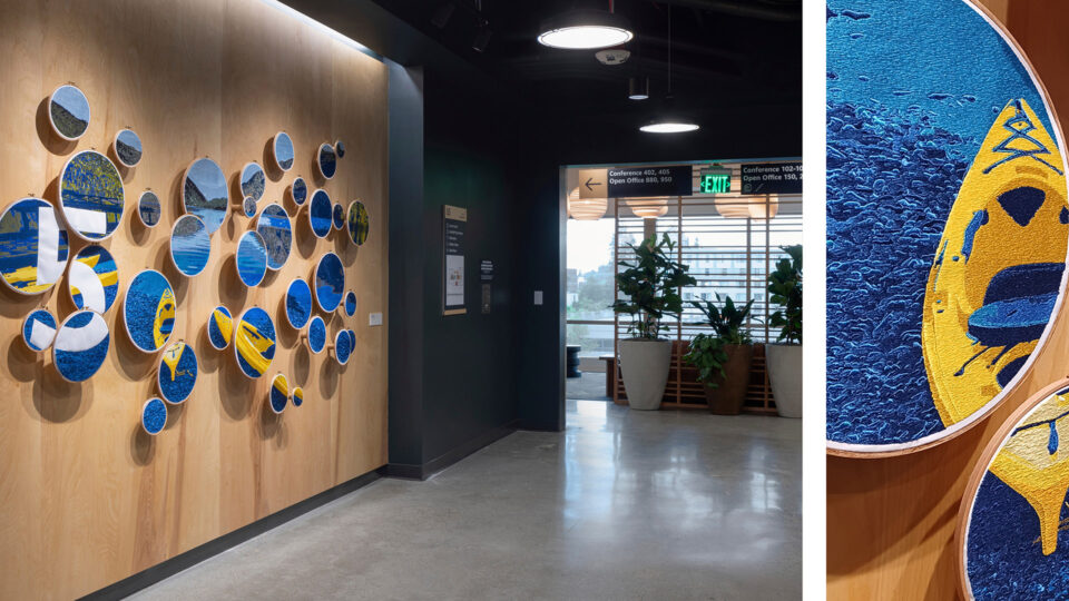 Crafting an Artful Workplace: Amazon Silverstone - SEGD - Designers of ...