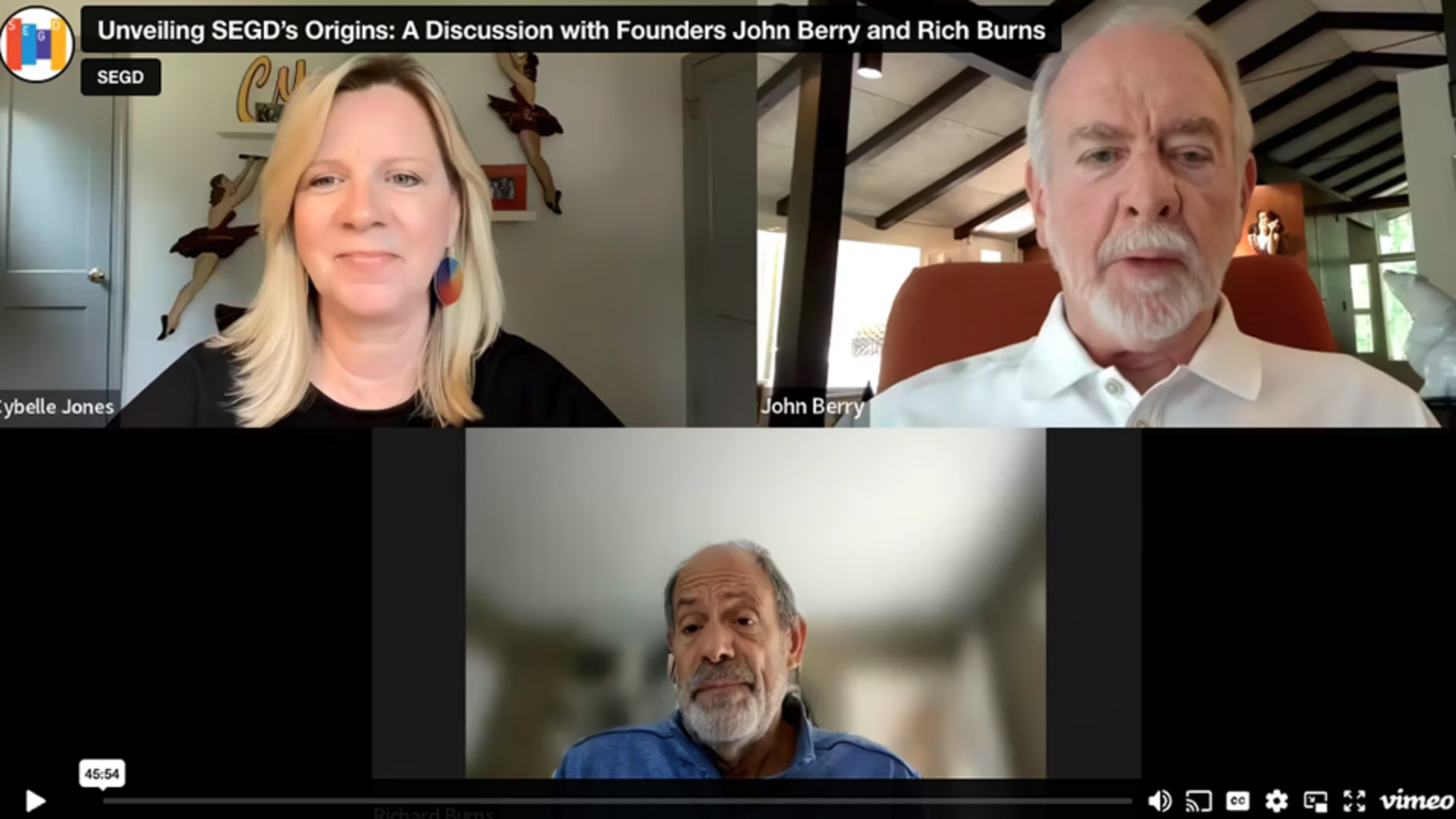 Unveiling SEGD’s Origins: A discussion with founders John Berry and ...