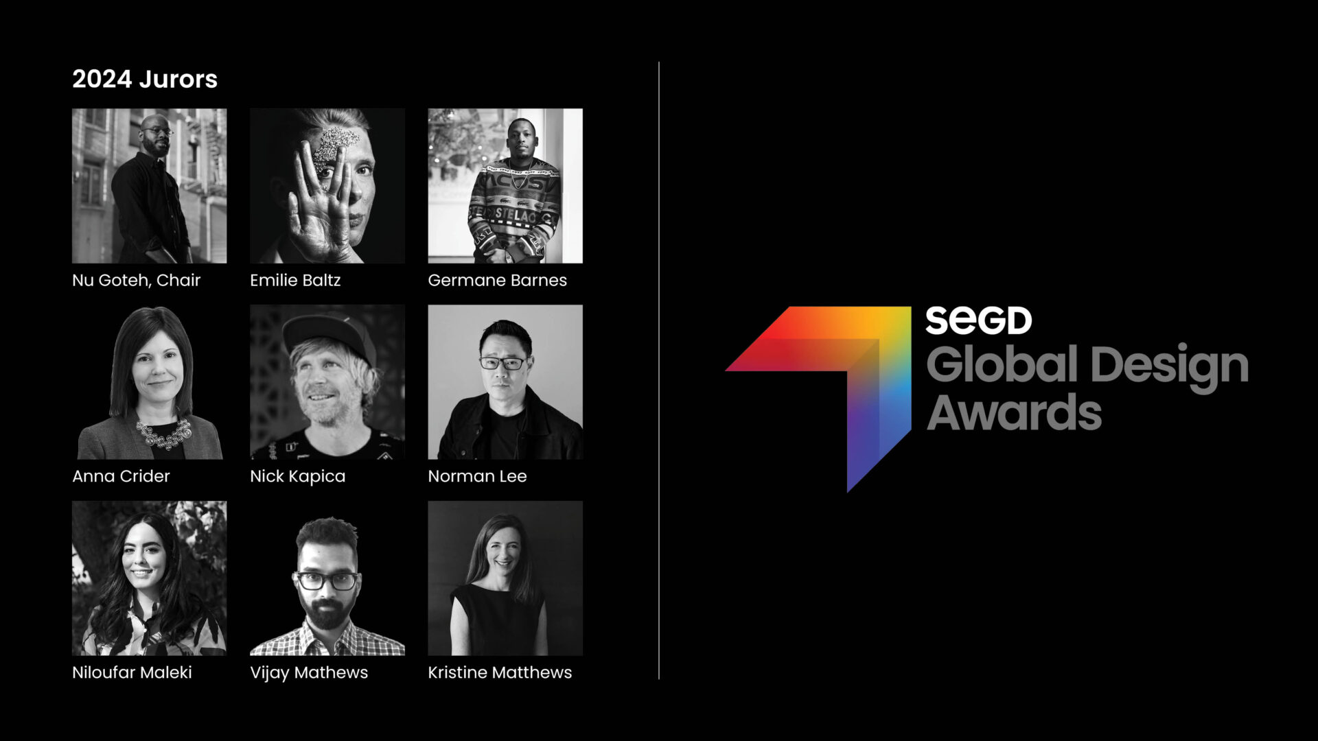 Announcing the 2024 SEGD Global Design Awards Jury - SEGD - Designers of Experiences