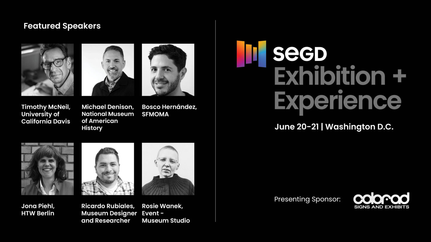 ONE WEEK Until 2024 SEGD Exhibition + Experience! - SEGD - Designers of Experiences