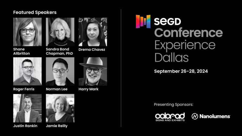 2024 SEGD Conference Experience Dallas Kick-Off: THINK BIG! - SEGD - Designers of Experiences