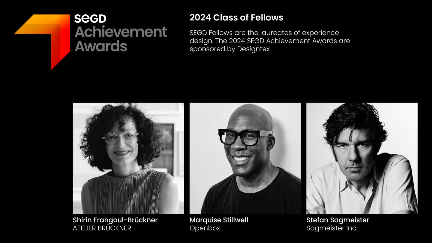The 2024 SEGD Class of Fellows - SEGD - Designers of Experiences