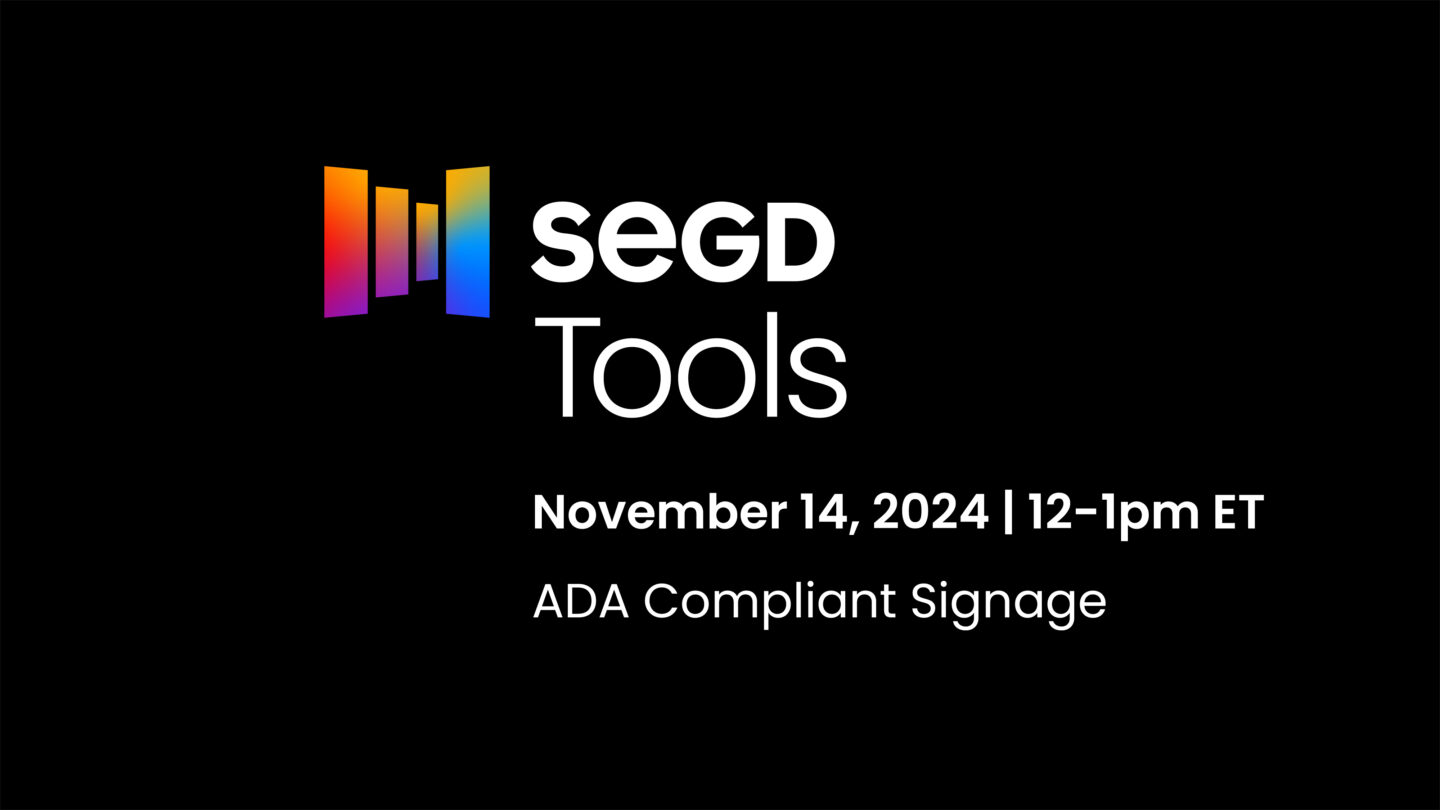 SEGD - The Society for Experiential Graphic Design