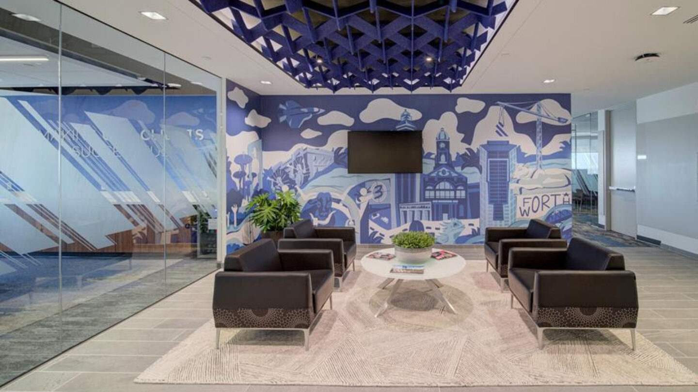 Takeform Transforms Burns & McDonnell’s Fort Worth Office into a Branded Experience - SEGD ...