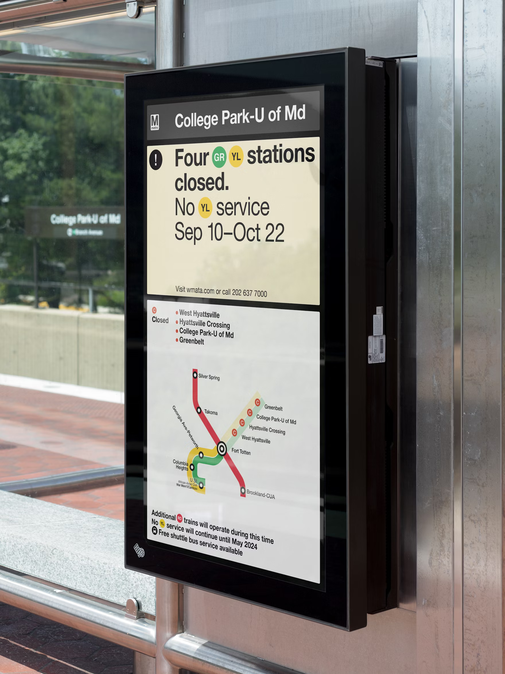 WMATA Digital Wayfinding Manual - SEGD - Designers of Experiences